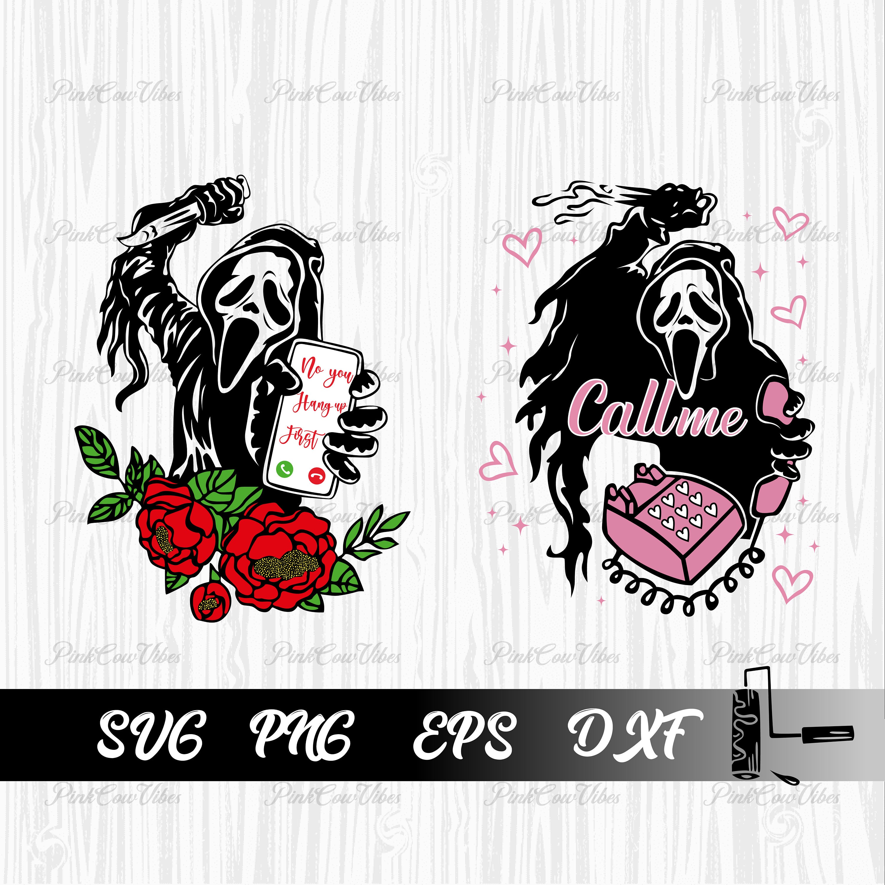 Scream svg, Ghost face svg Scream You Hang up SVG Scream gho - Inspire ...