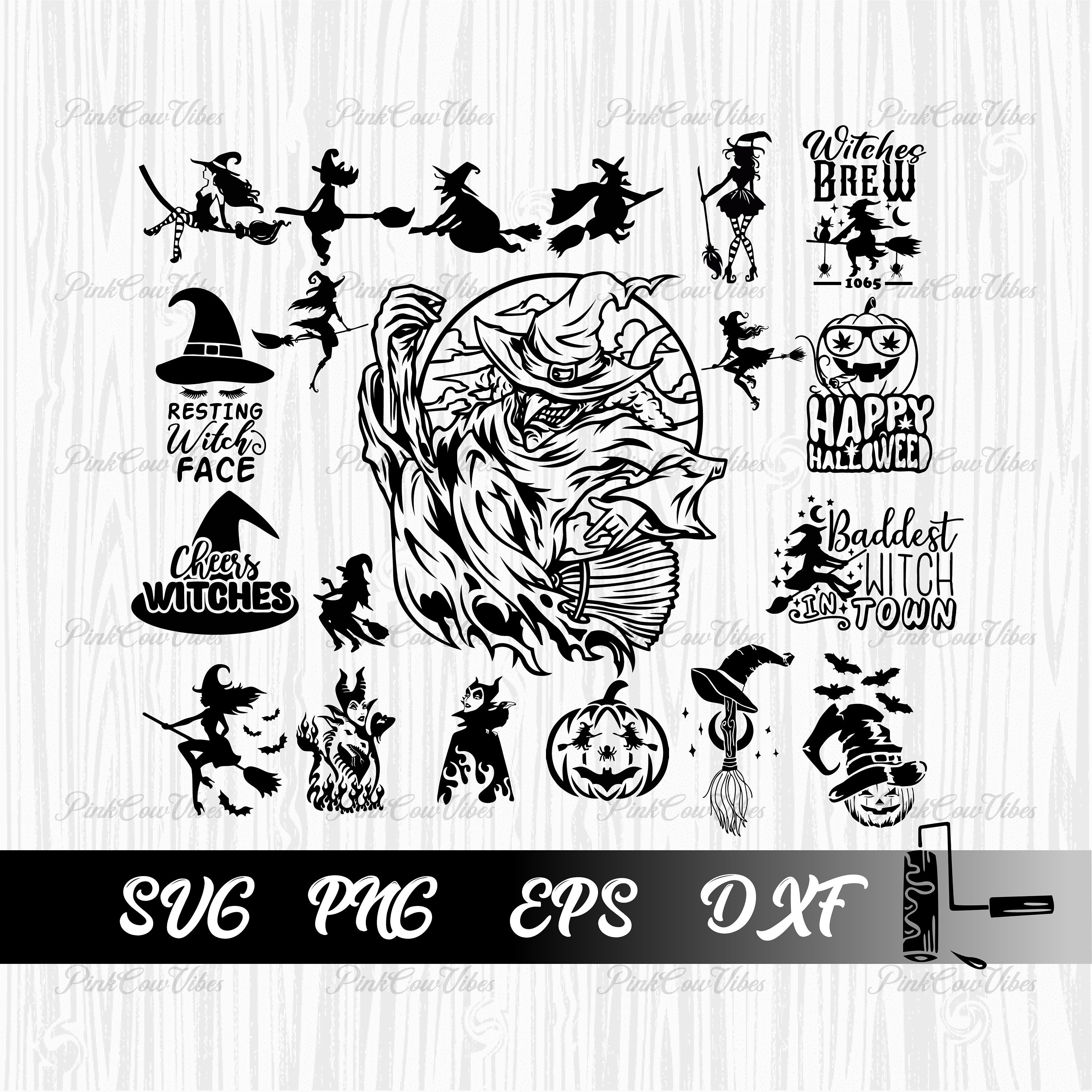 Witchy quotes and designs SVG, witch svg, witch clipart, hal | Inspire ...