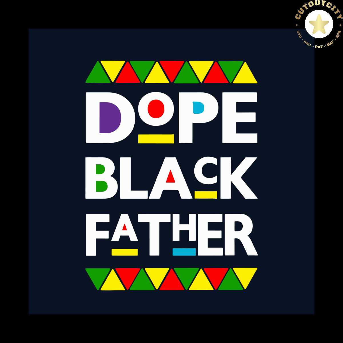 Dope Black Father Svg, Fathers Day Svg, Father Svg, Father G | Inspire ...