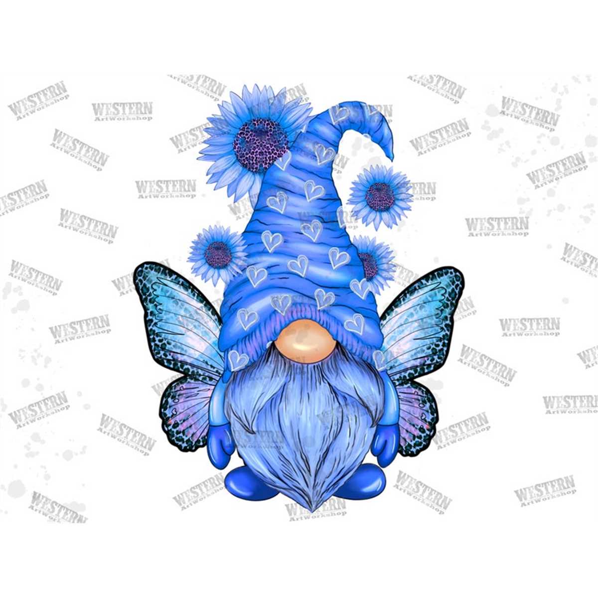 Blue Gnome Png Sublimation Design,Gnomes Sublimation Design, | Inspire ...