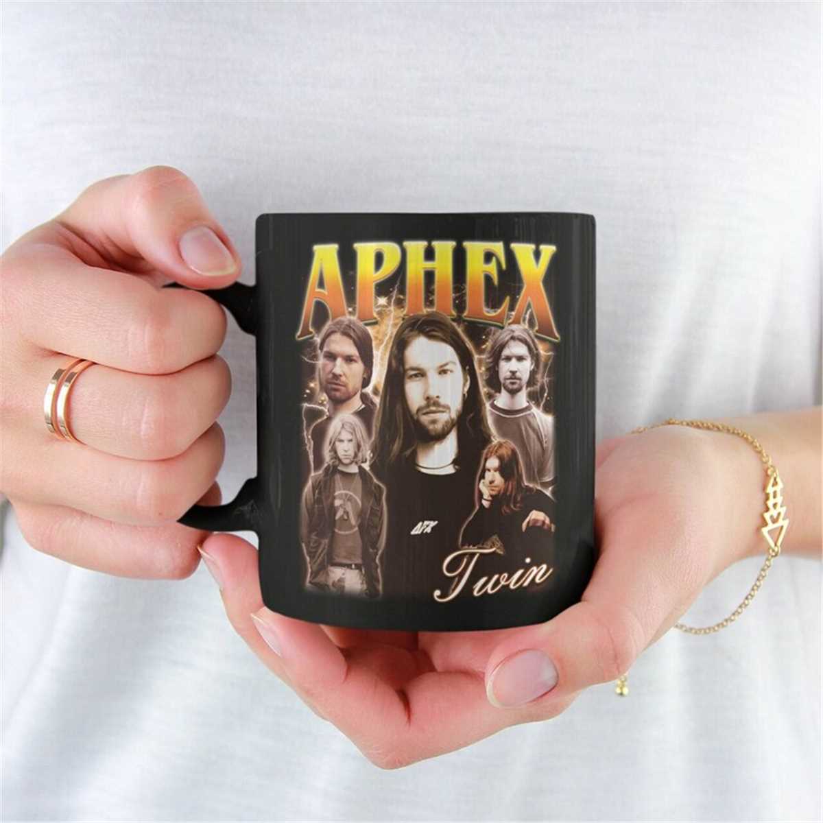 Retro Aphex Twin Mug -aphex twin mug,Aphex Twin Tea Cup,tech - Inspire ...