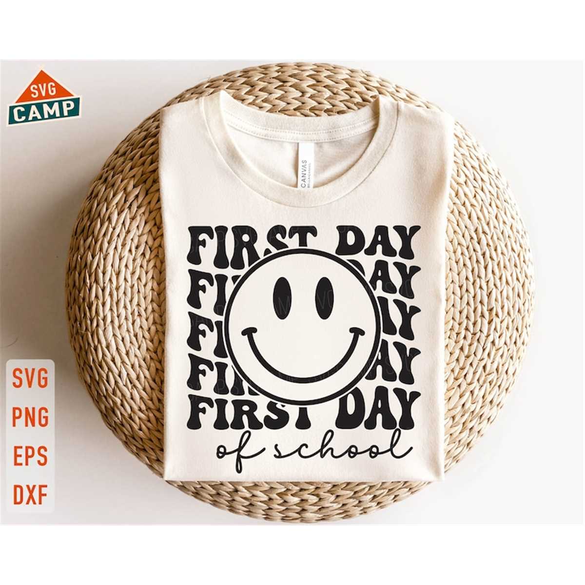 First Day Of School Svg, 1st day Of School Svg, Back To Scho | Inspire ...