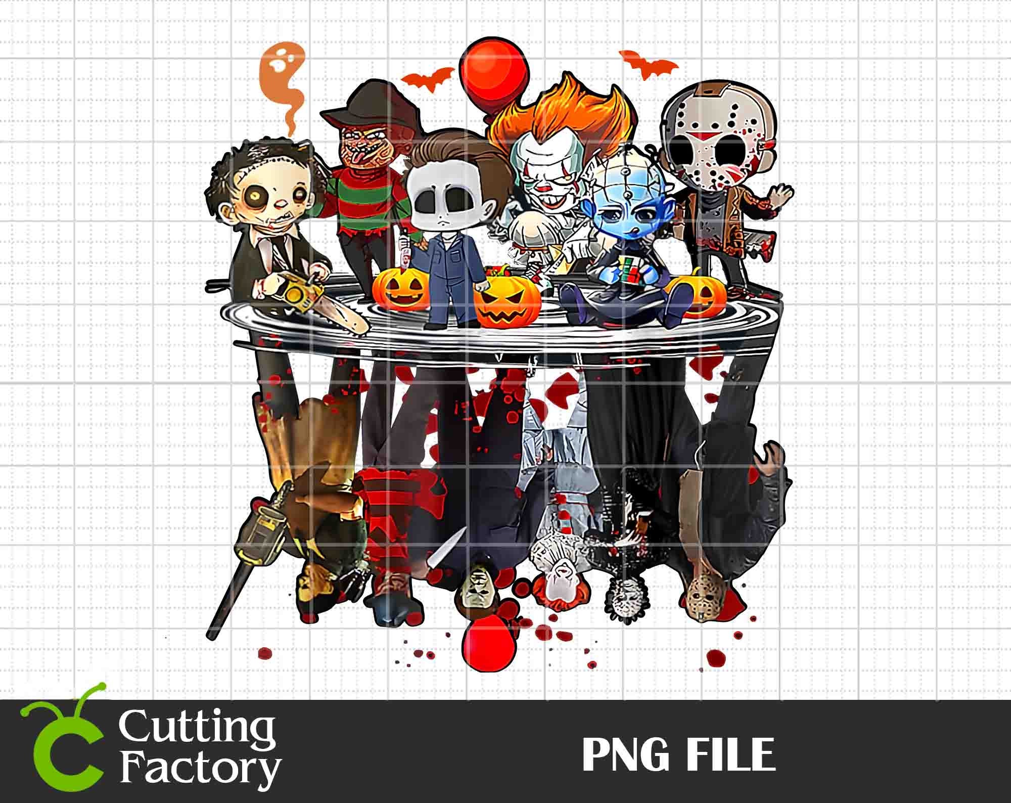 Horror Character PNG, Halloween Bundle Png, Halloween PNG, H | Inspire ...