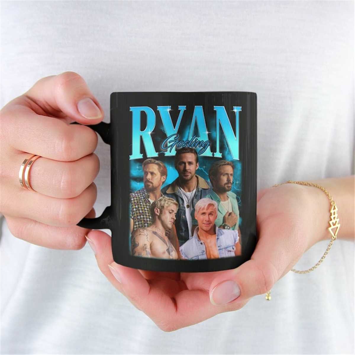 Retro Ryan Gosling Mug -ryan gosling coffee mug,ryan gosling - Inspire ...