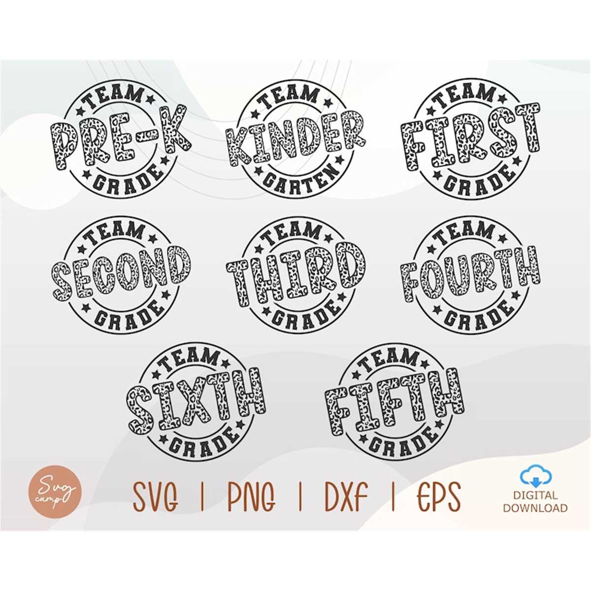 Team Teacher Grade Svg Bundle, Teacher Squad Svg, First day | Inspire ...