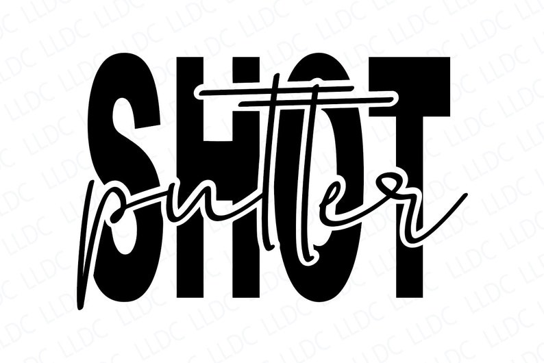 Shot Put Svg | Inspire Uplift