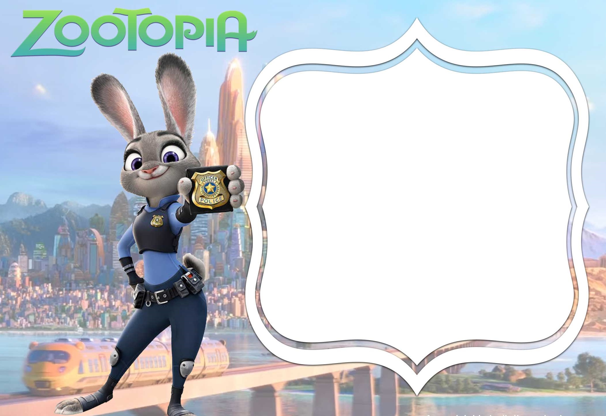 "Zootopia Clipart Digital Download, Zootopia PNG transparent - Inspire ...