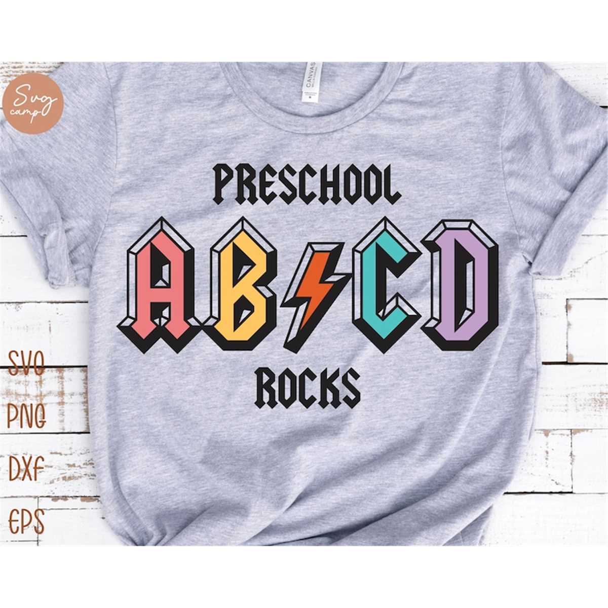 Preschool Rocks Svg, First day of School Svg, Preschool Svg, | Inspire ...