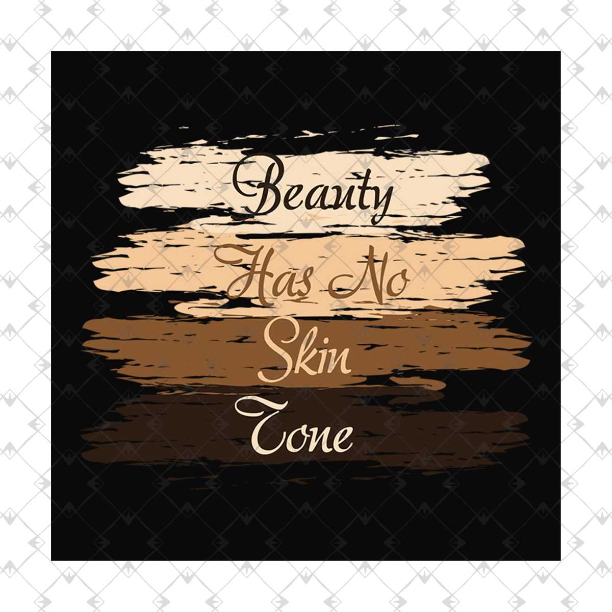 Beauty Has No Skin Tone Black Queen Melanin Color Svg, Black | Inspire ...