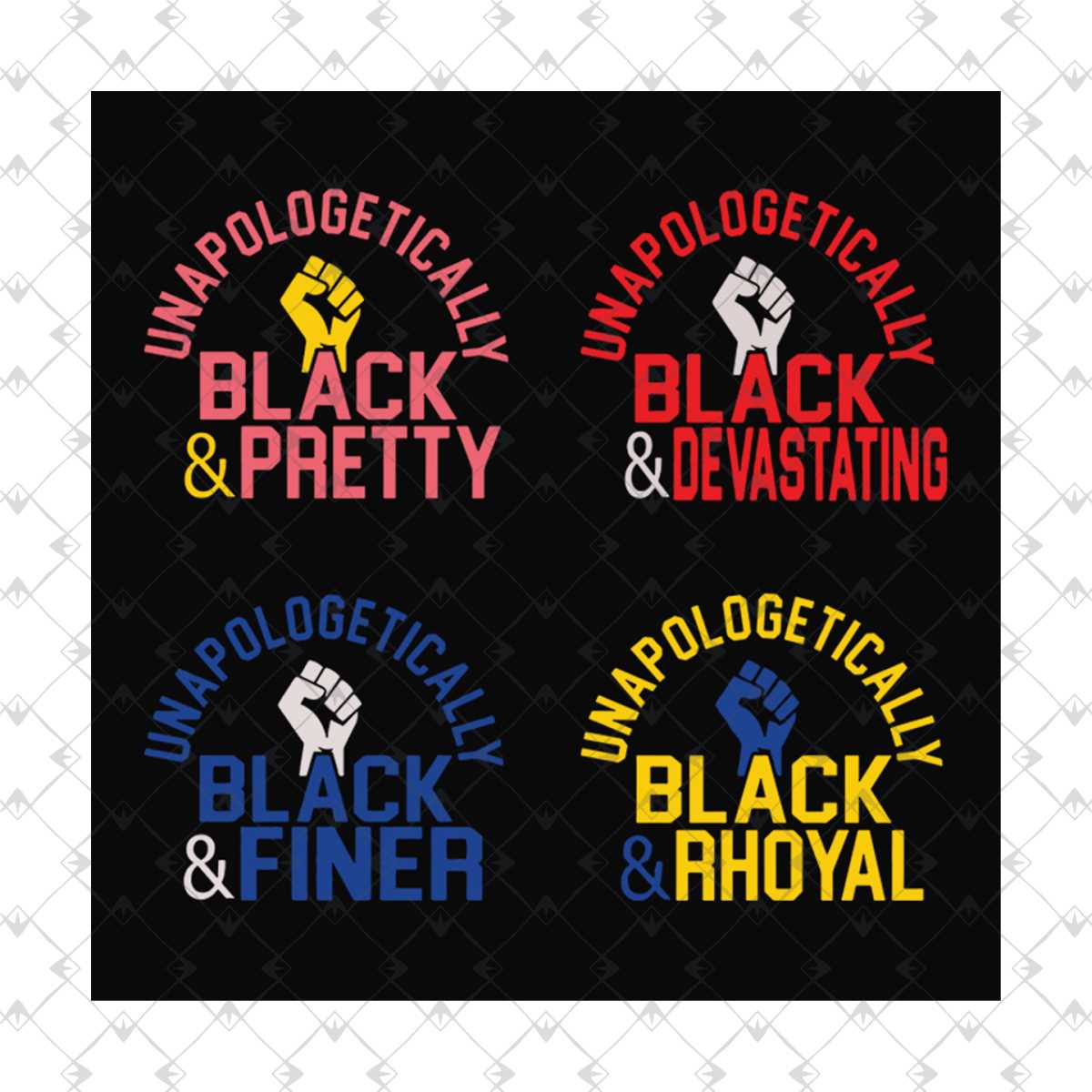 Black Girl Unapologetically Bundle Svg | Inspire Uplift