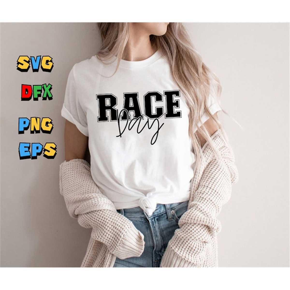 Race Day Svg, Race T-Shirt Svg, Race Vibes Svg, Racing Mom S | Inspire ...