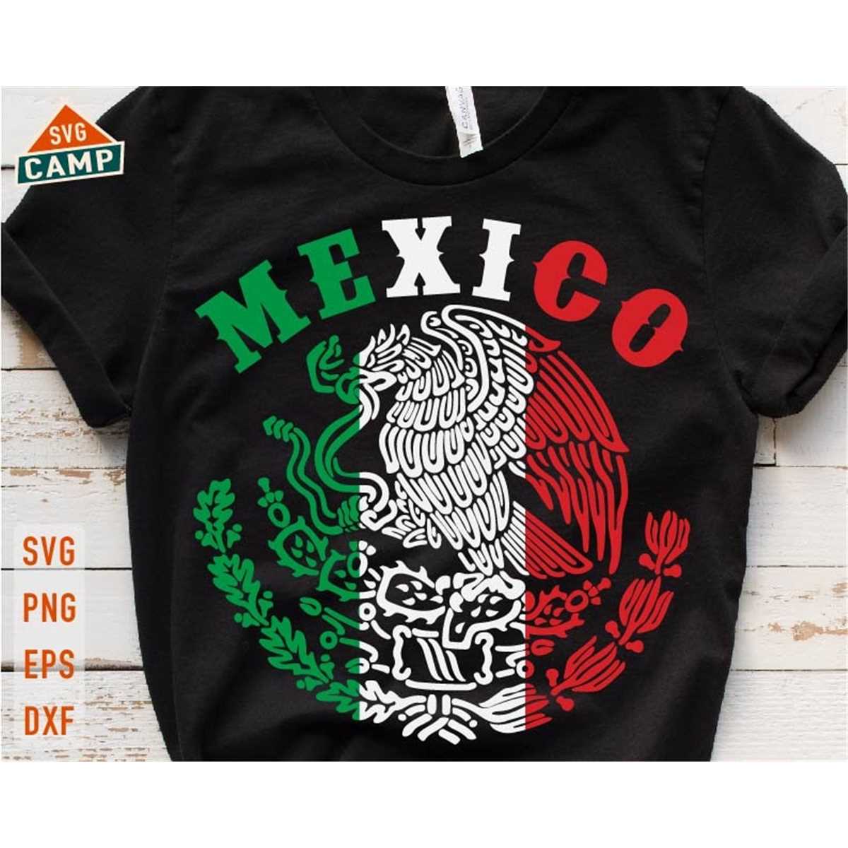 Mexico Coat of Arms Svg, Mexican Eagle Svg, Mexico Flag Svg, | Inspire Uplift