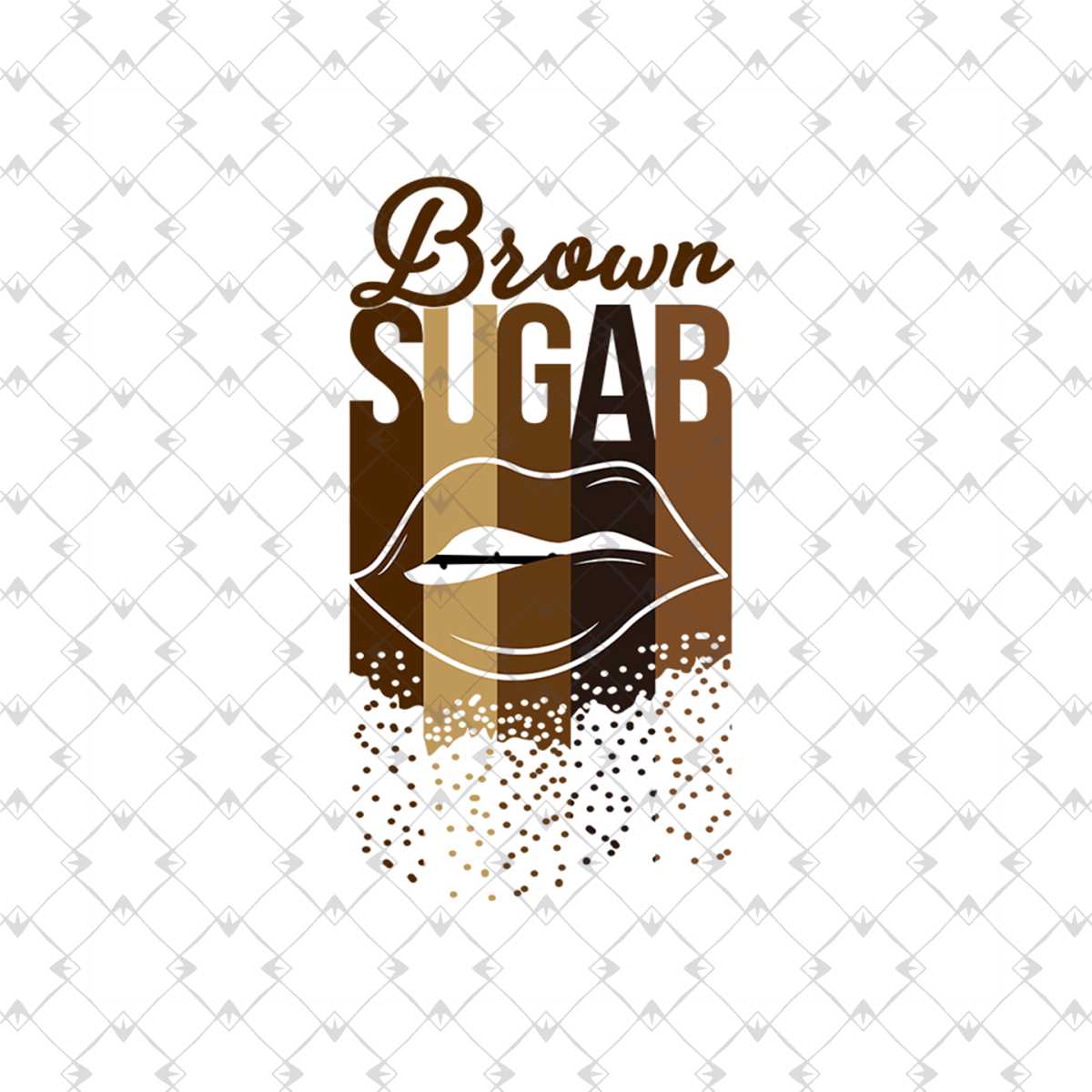 Black Girl Brown Sugar Lips Svg | Inspire Uplift