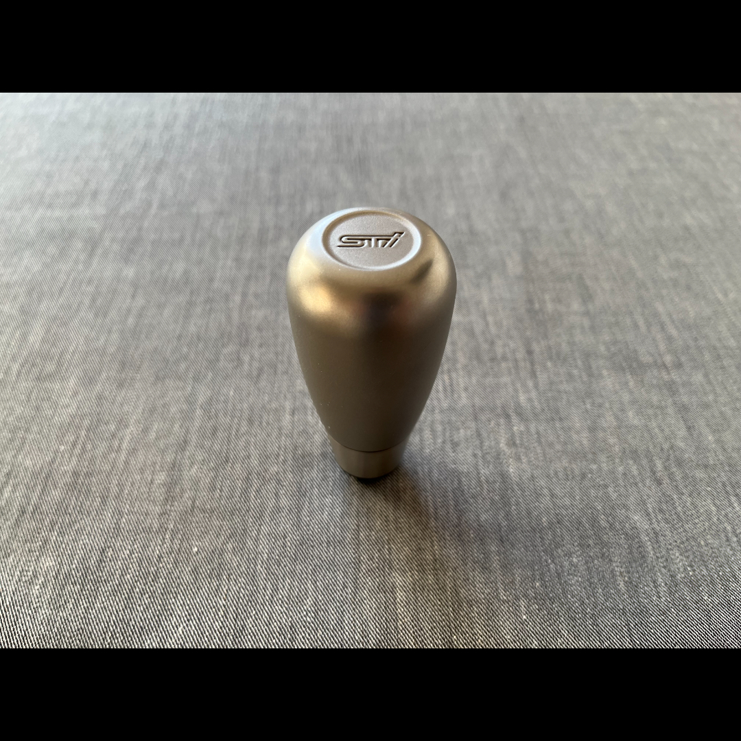 Subaru STI Titanium Gear Shift Knob for Forester / Impreza | Inspire Uplift
