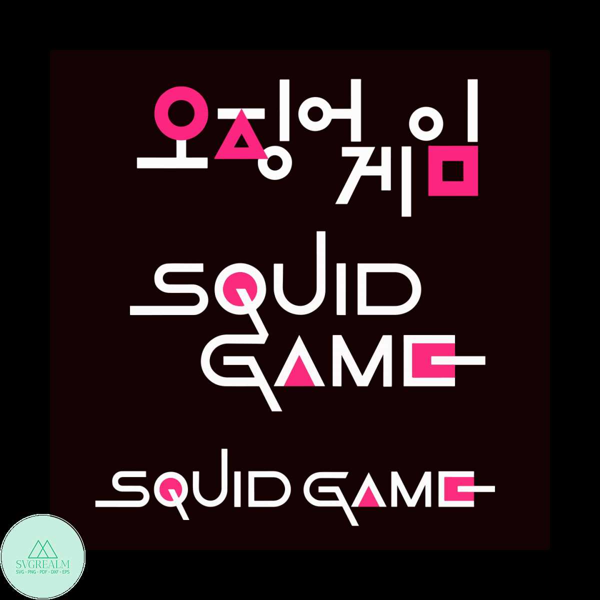 Squid Game Bundle Svg, Squid Game Bundle Svg , Squid Game Cl | Inspire ...