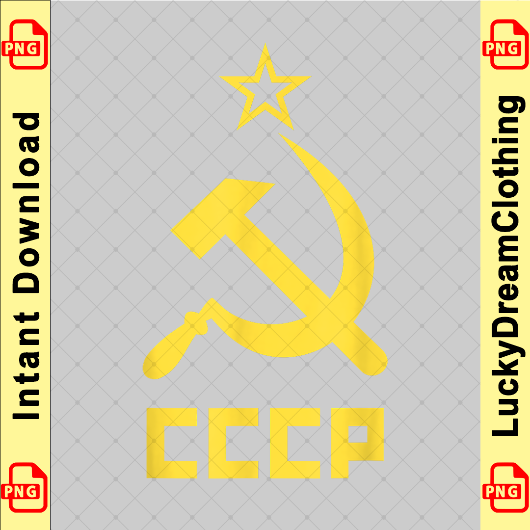 Communist Costume USSR CCCP Hammer & Sickle Red | Inspire Uplift