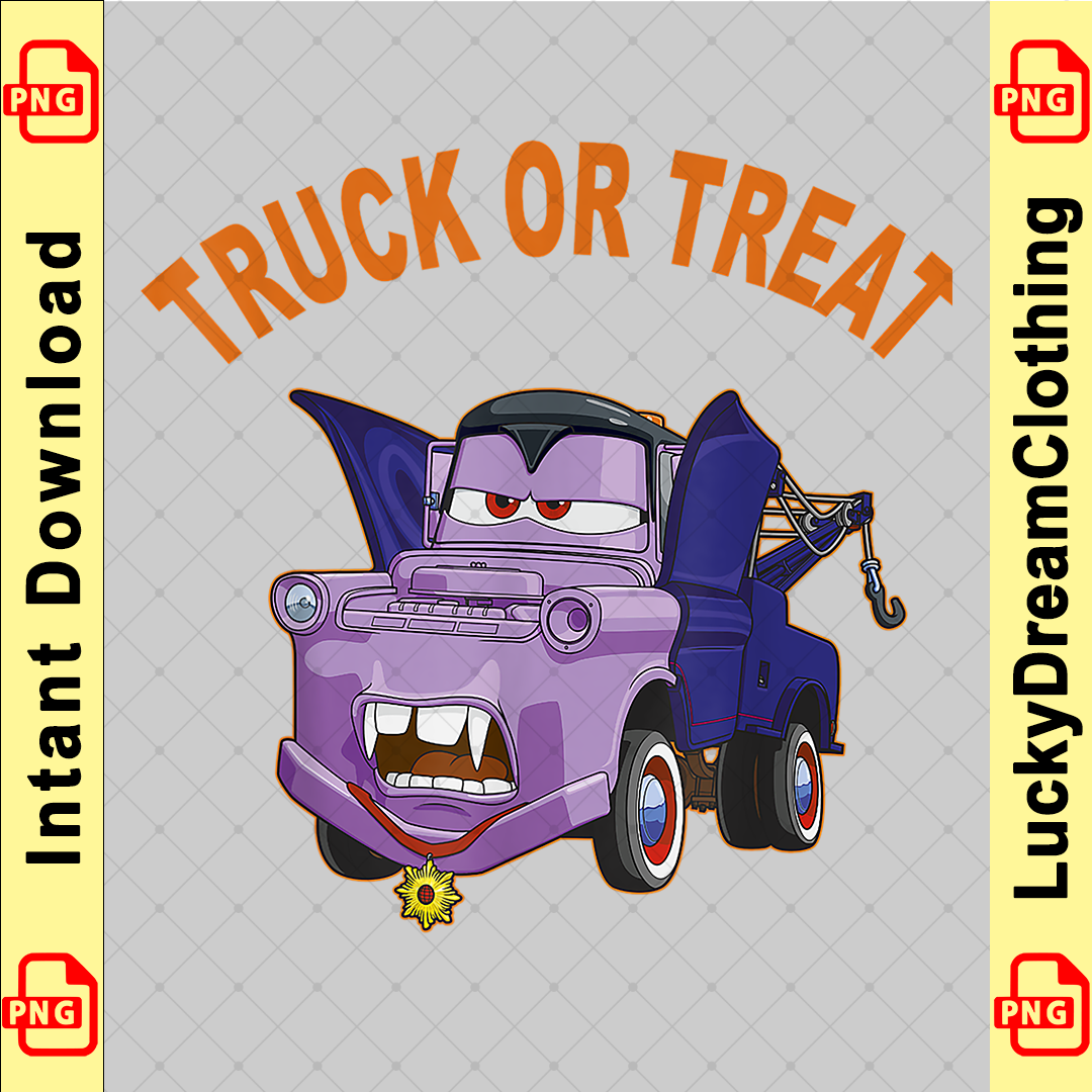 Disney Pixar Cars 2 Mater Vampire Halloween | Inspire Uplift