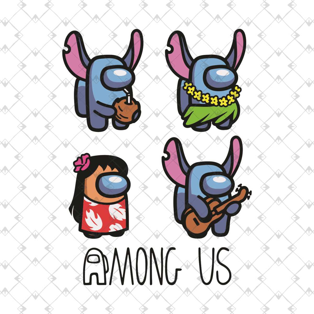 Among Us Lilo And Stitch Svg, Trending Svg, Among Us Stitch | Inspire ...