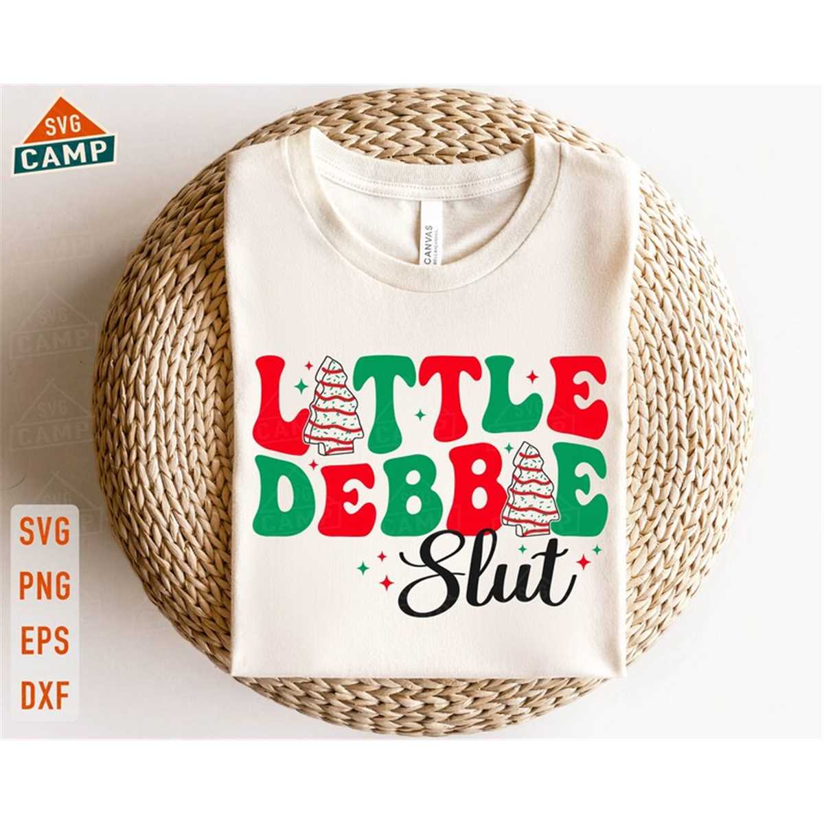 Little Debbie Slut Svg, Christmas Cake Svg, Funny Christmas - Inspire ...