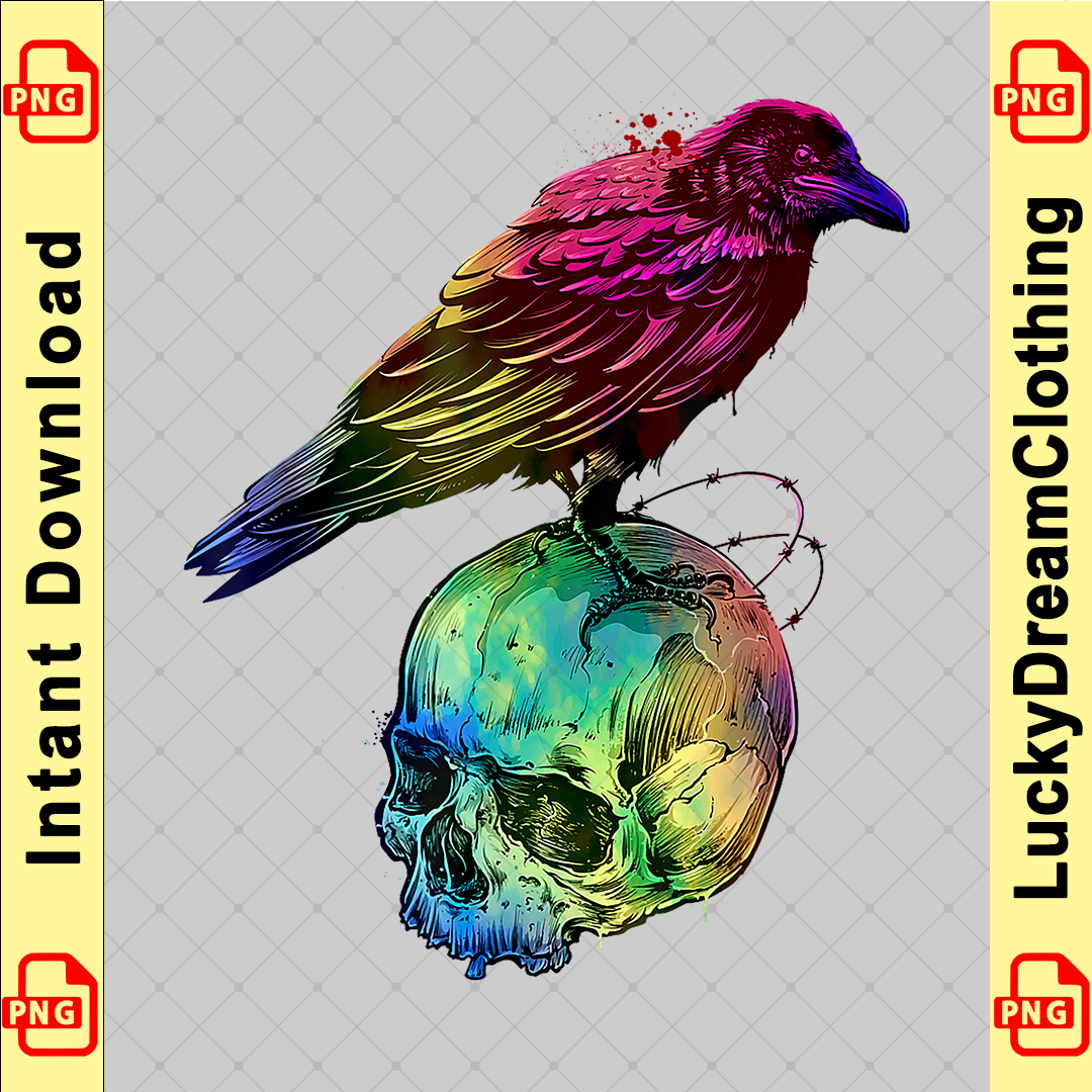 Skull Crow Inspire Uplift