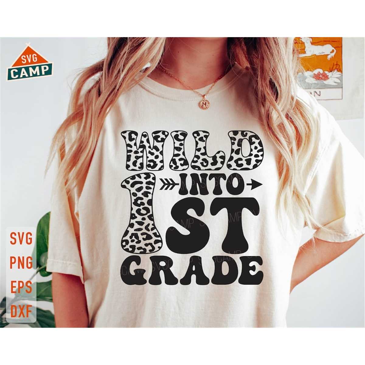 Wild About 1st Grade svg, 1st Grade svg, First day of School - Inspire ...