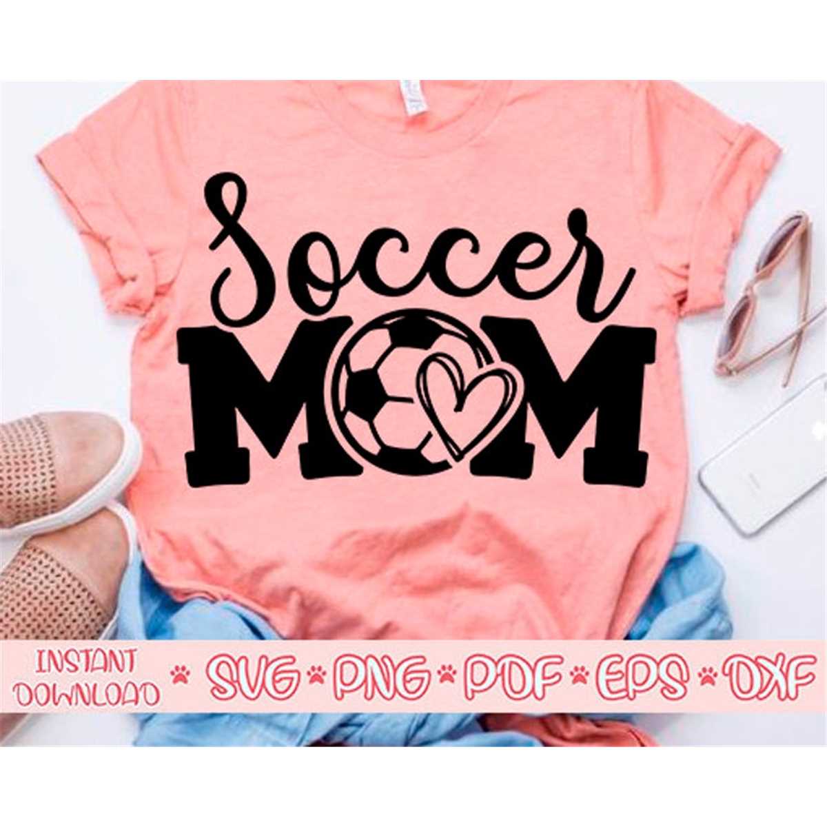 Soccer mom svg,Soccer svg,Soccer mom shirt svg,Soccer clipar | Inspire ...