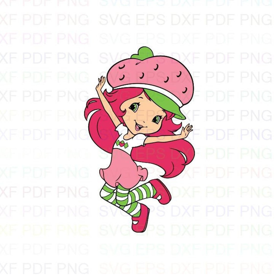 Strawberry_Shortcake_Berry_Bitty_Adventures Svg Dxf Eps Pdf | Inspire ...