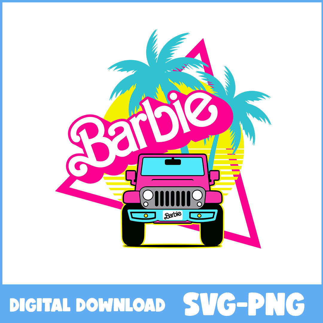 Barbie Logo Svg Heart Svg Car Svg Barbie Svg Girl Svg B Inspire