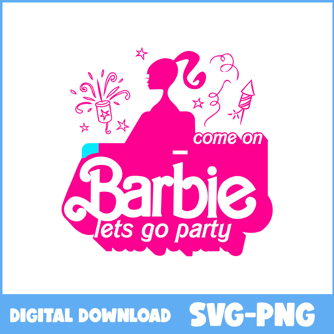 Birthday Party Svg, Barbie Silhouette Png, Barbie Logo Svg, - Inspire ...