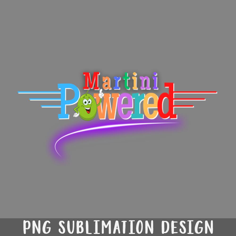 Martini Powered PNG Download | Inspire Uplift