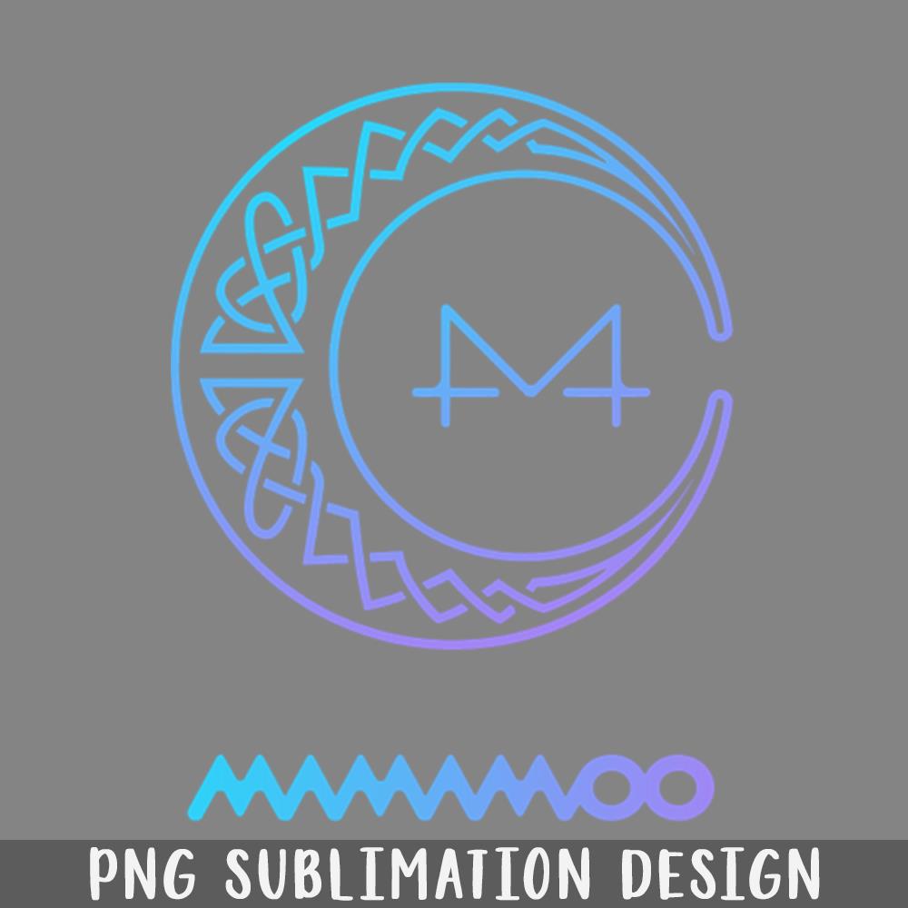 Mamamoo Logo Red Moon PNG Download | Inspire Uplift