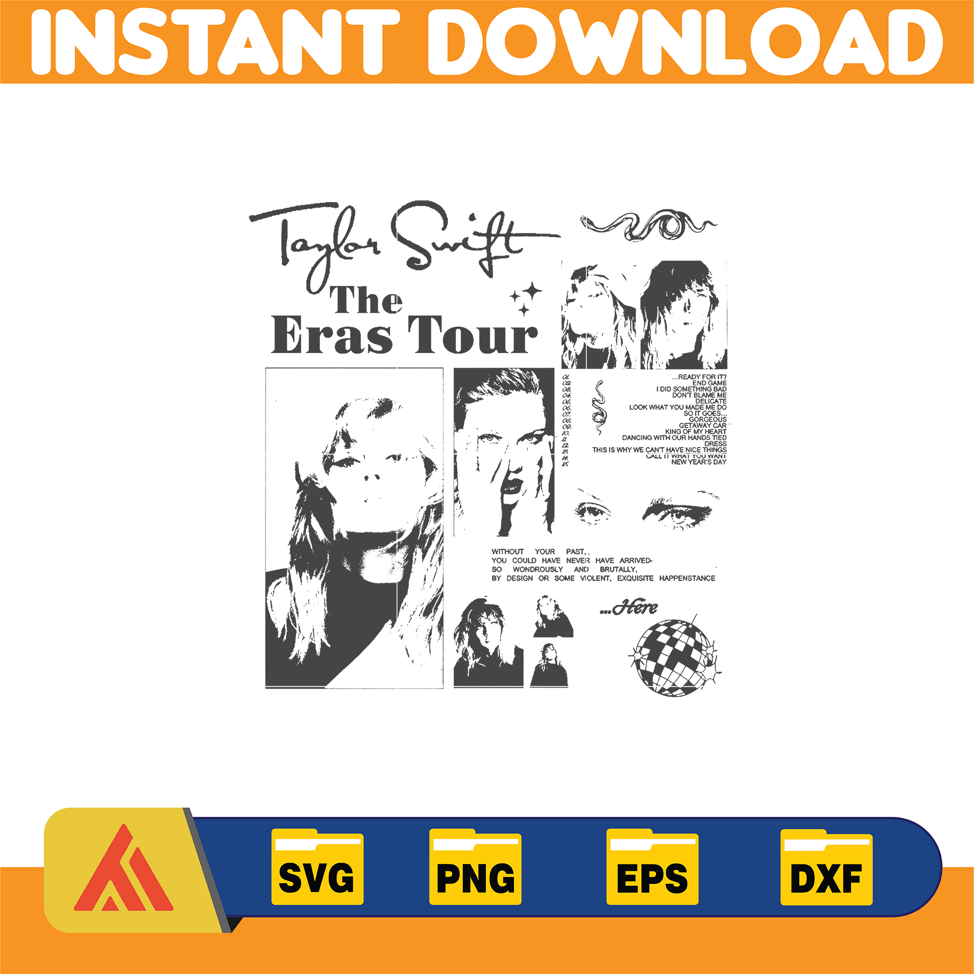 Taylor Swift Svg, Taylor Swift Logo Svg, Taylor Swift Instan | Inspire ...