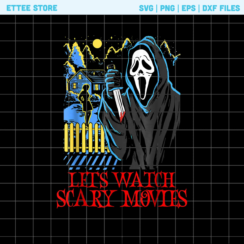 LetS Watch Scary Movies Png, Scary Creepy Horror Png, Hallow | Inspire ...