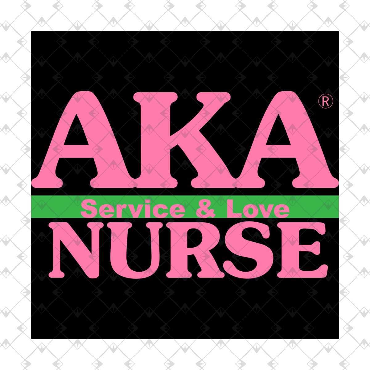 Aka Service And Love Nurse Svg,Aka Girl Gang Svg, Aka Sorori | Inspire ...