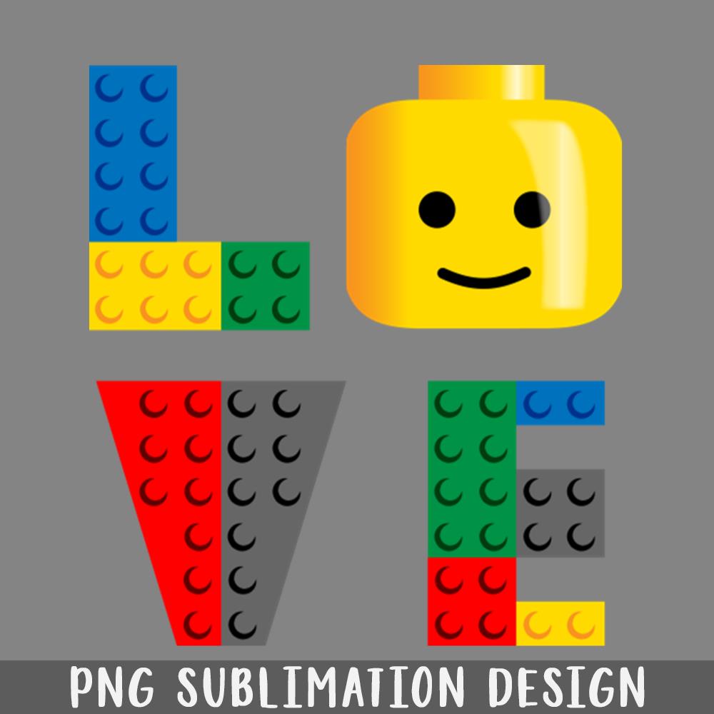 LOVE Lego PNG Download | Inspire Uplift