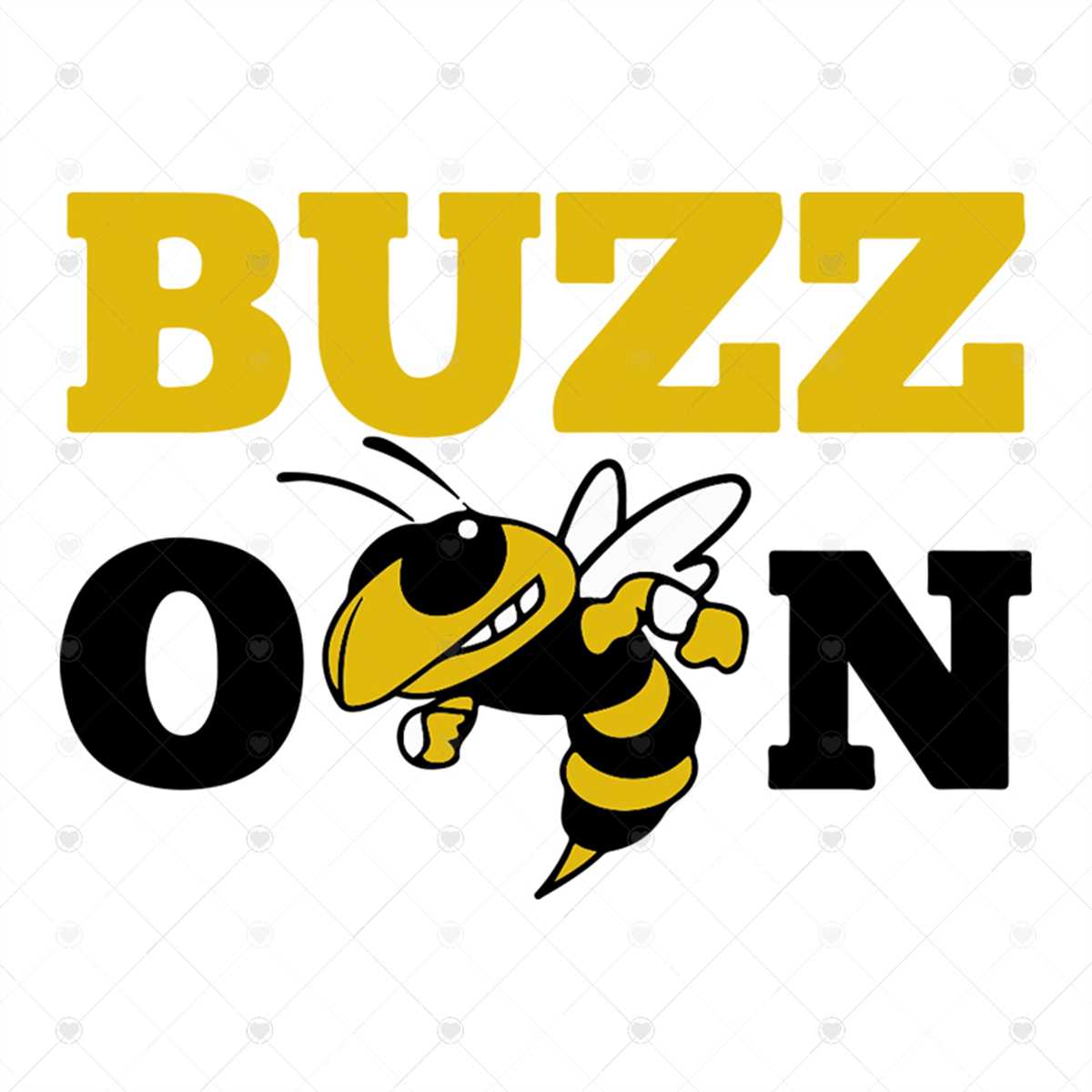 Georgia tech yellow buzz svg | Inspire Uplift