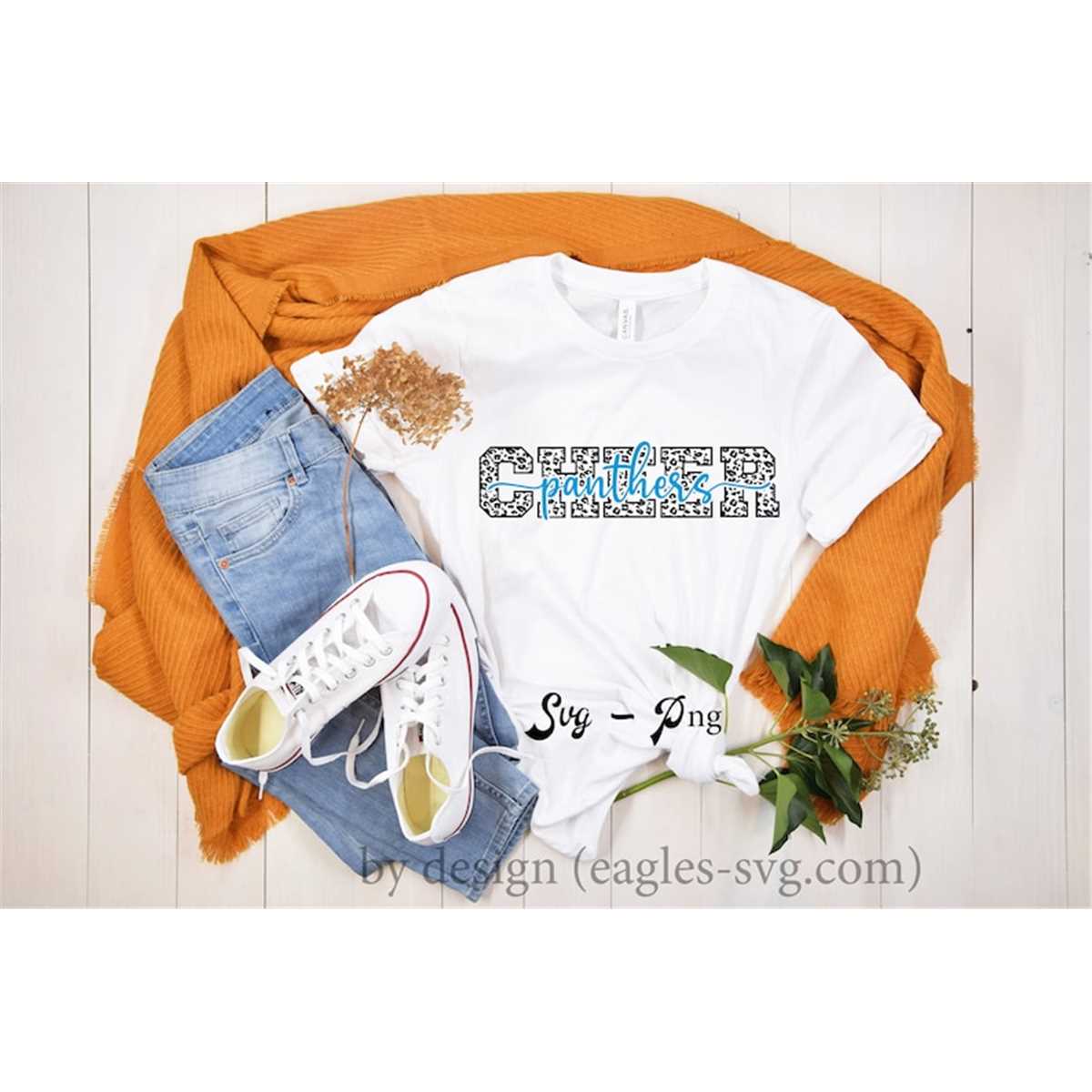 Panthers Cheer Svg, Cheer Leopard Varsity Letter Svg, Cheer | Inspire ...