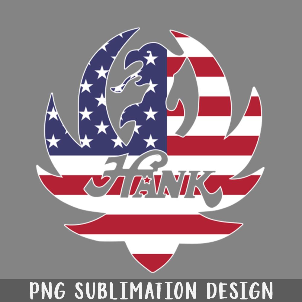 Logo flag american hank country music PNG Download | Inspire Uplift