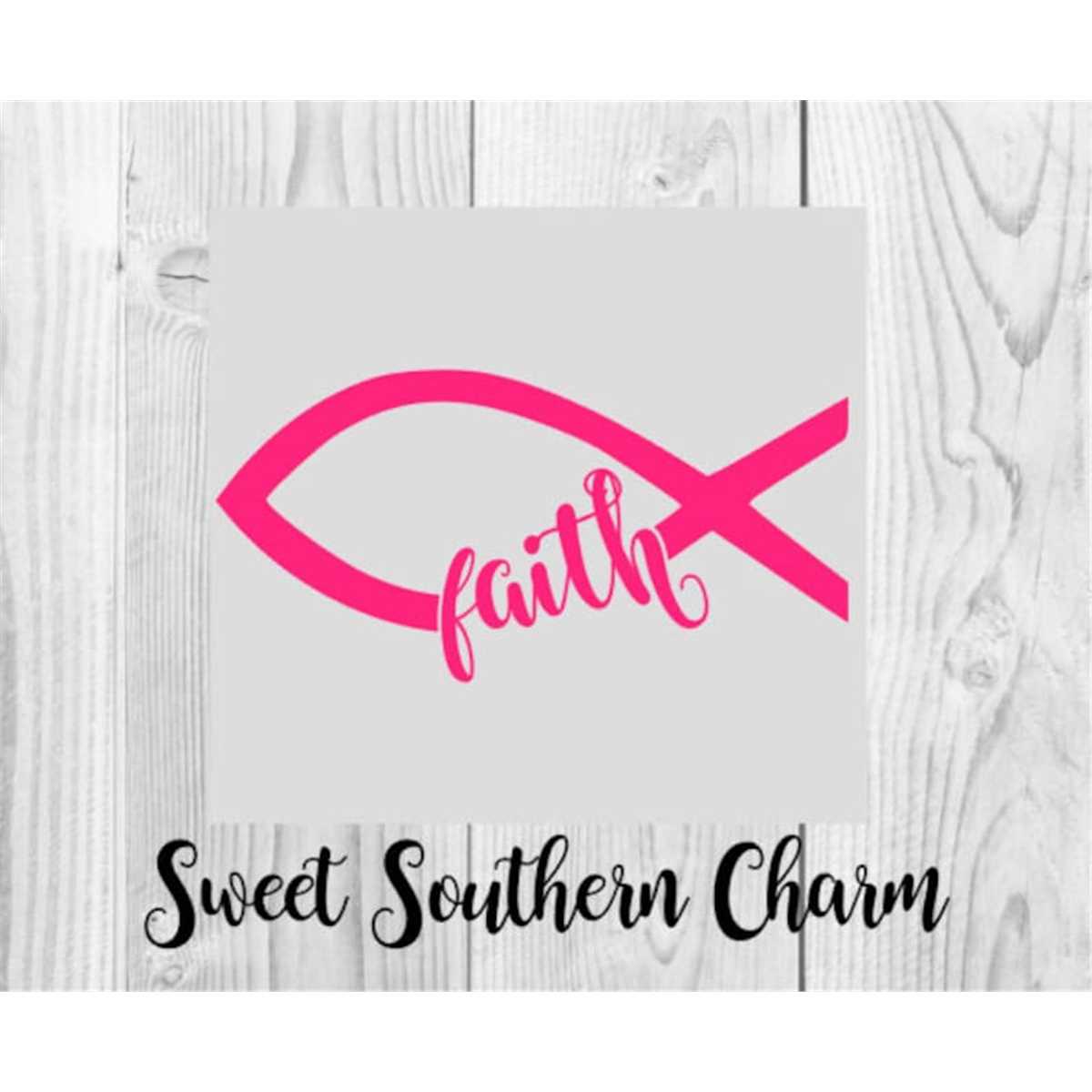 faith svg - fish svg - christian fish svg - christian symbol | Inspire ...