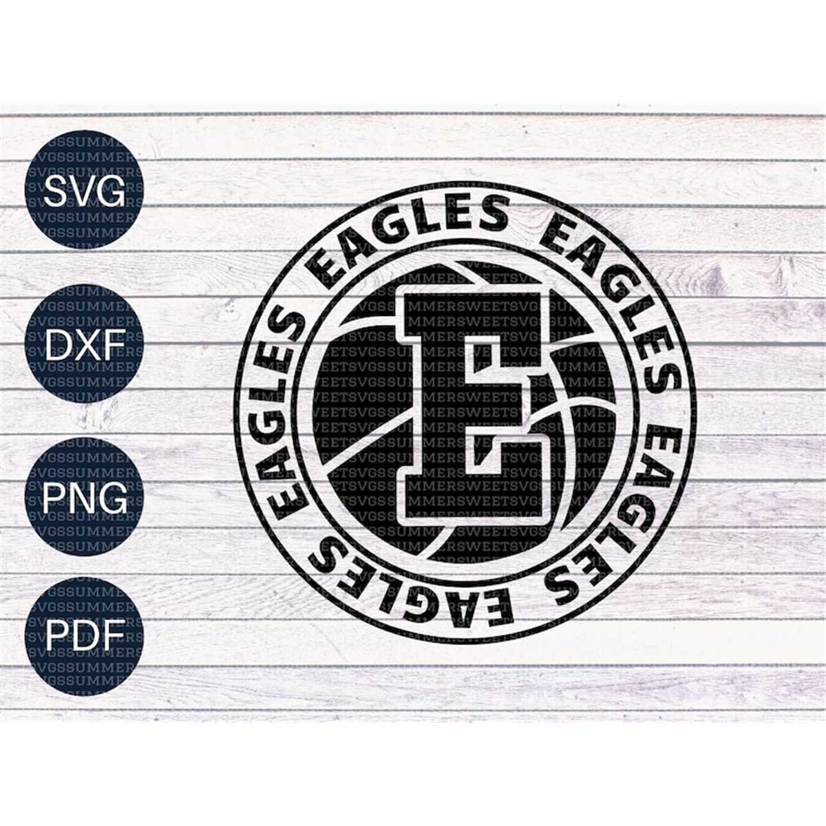 Eagles SVG, team spirit, cute team design, svg png dxf pdf, | Inspire ...