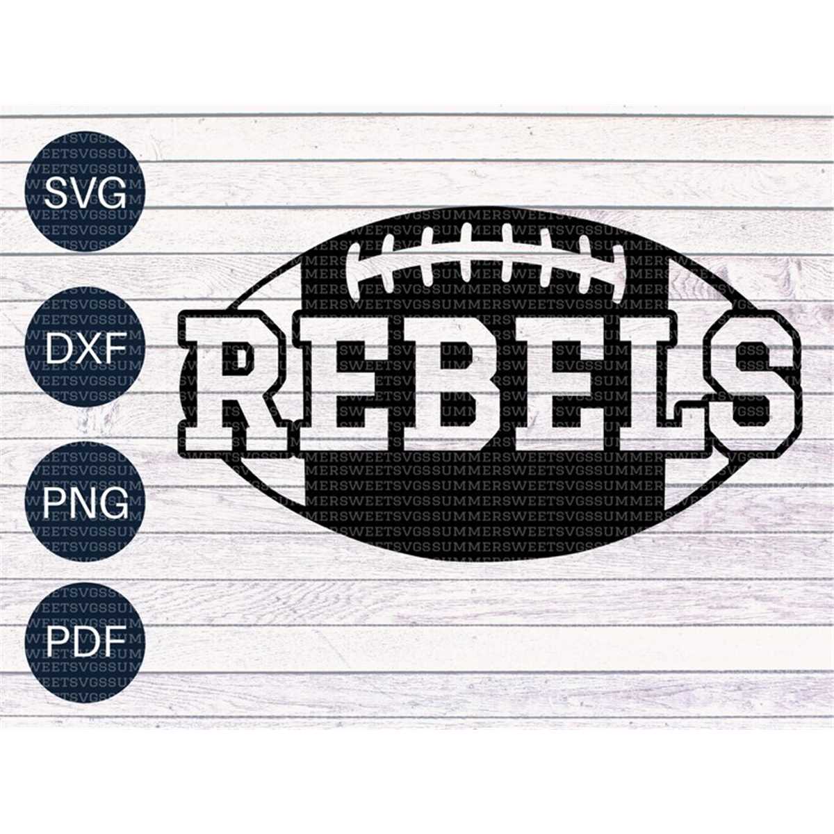 Rebels SVG, Cheer mom, png pdf, cricut cut file, school prid | Inspire ...