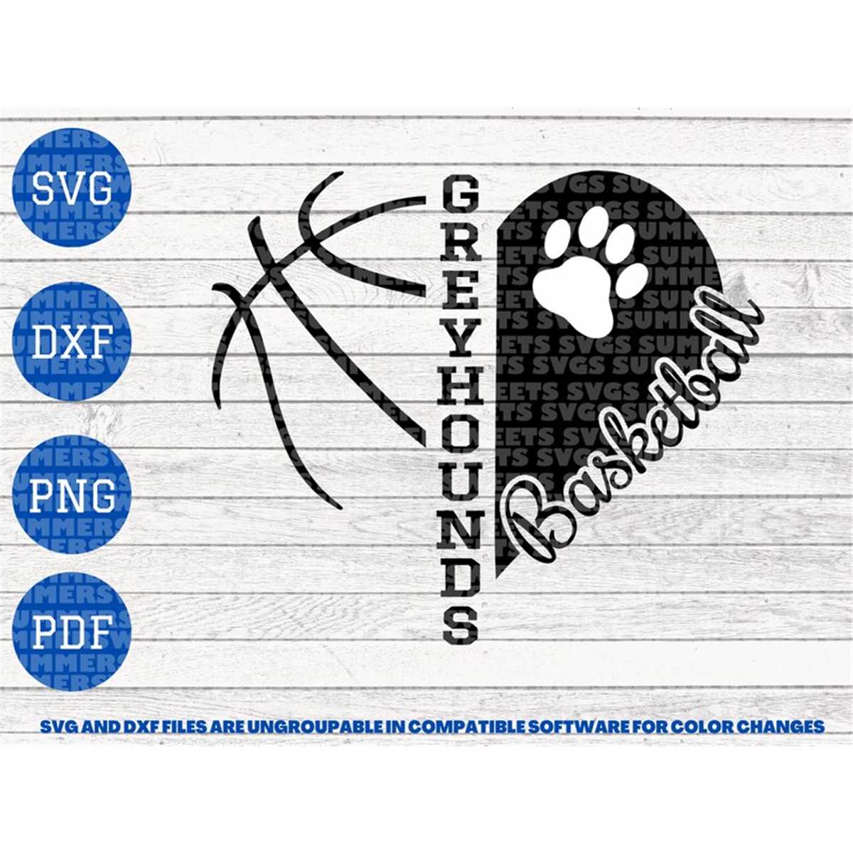 SVG dxf png Cheer team spirit greyhoundss Cricut Cut Files S - Inspire ...