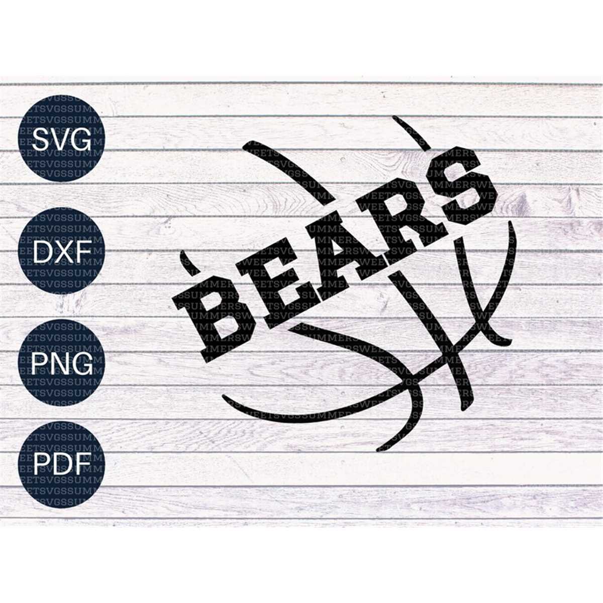 Bears svg, school pride svg, cheer svg, team spirit, boys te - Inspire ...