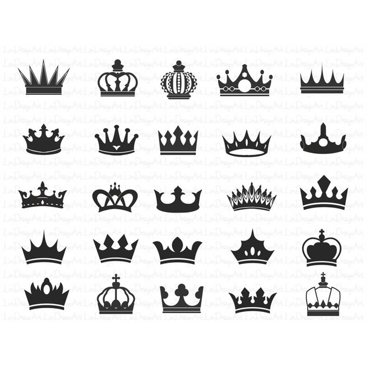 Royal Crown SVG File, King Crown SVG, Queen Crown SVG, Princ | Inspire ...