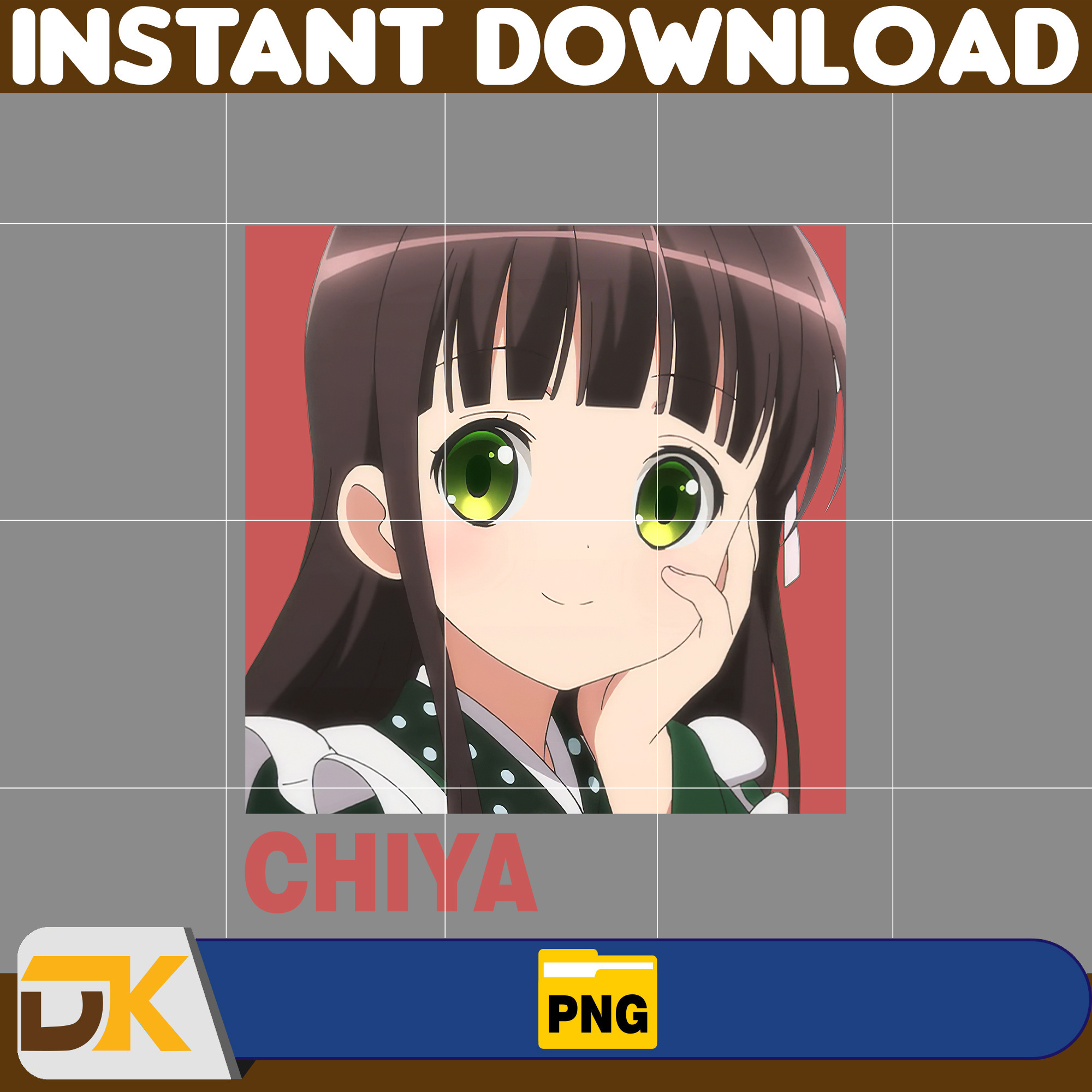 Chiya Ujimatsu Png, Anime Png, Japanese Png, Anime Silhouett | Inspire ...