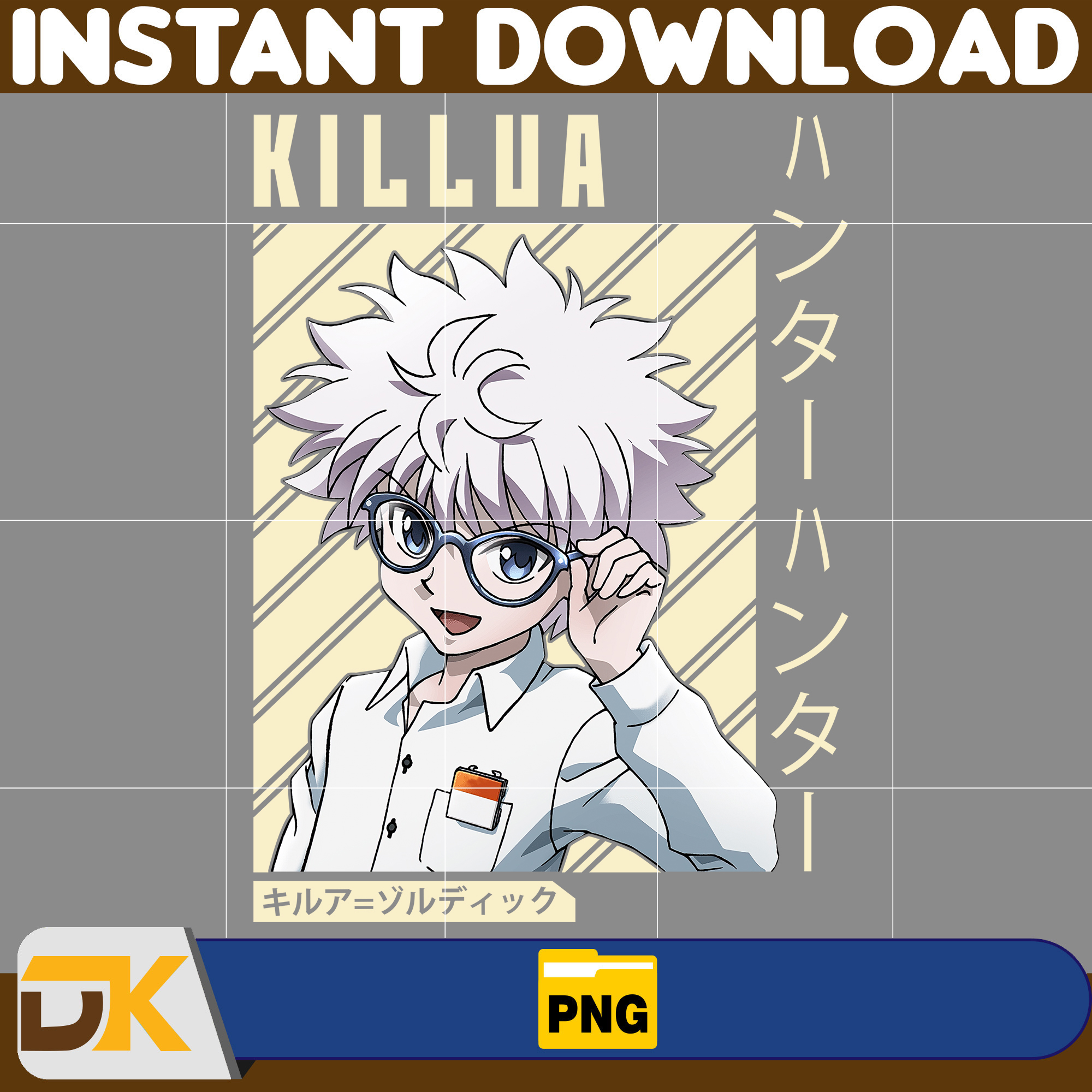 Killua Zoldyck Png, Anime Png, Japanese Png, Anime Silhouett | Inspire ...