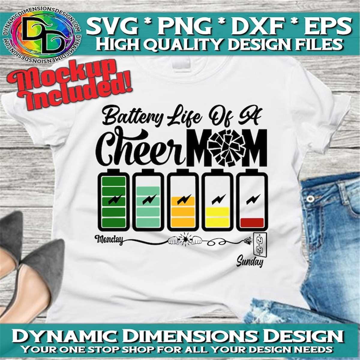 Cheer, Cheer mom svg, football mom, Battery Life, cheer svg, | Inspire ...