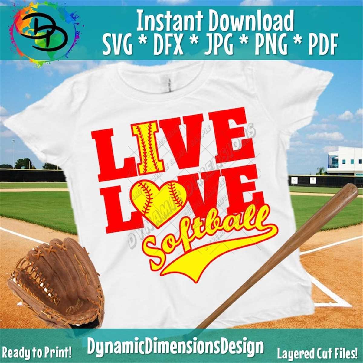 Softball SVG, Softball svg, Softball Sublimation, Softball S | Inspire ...