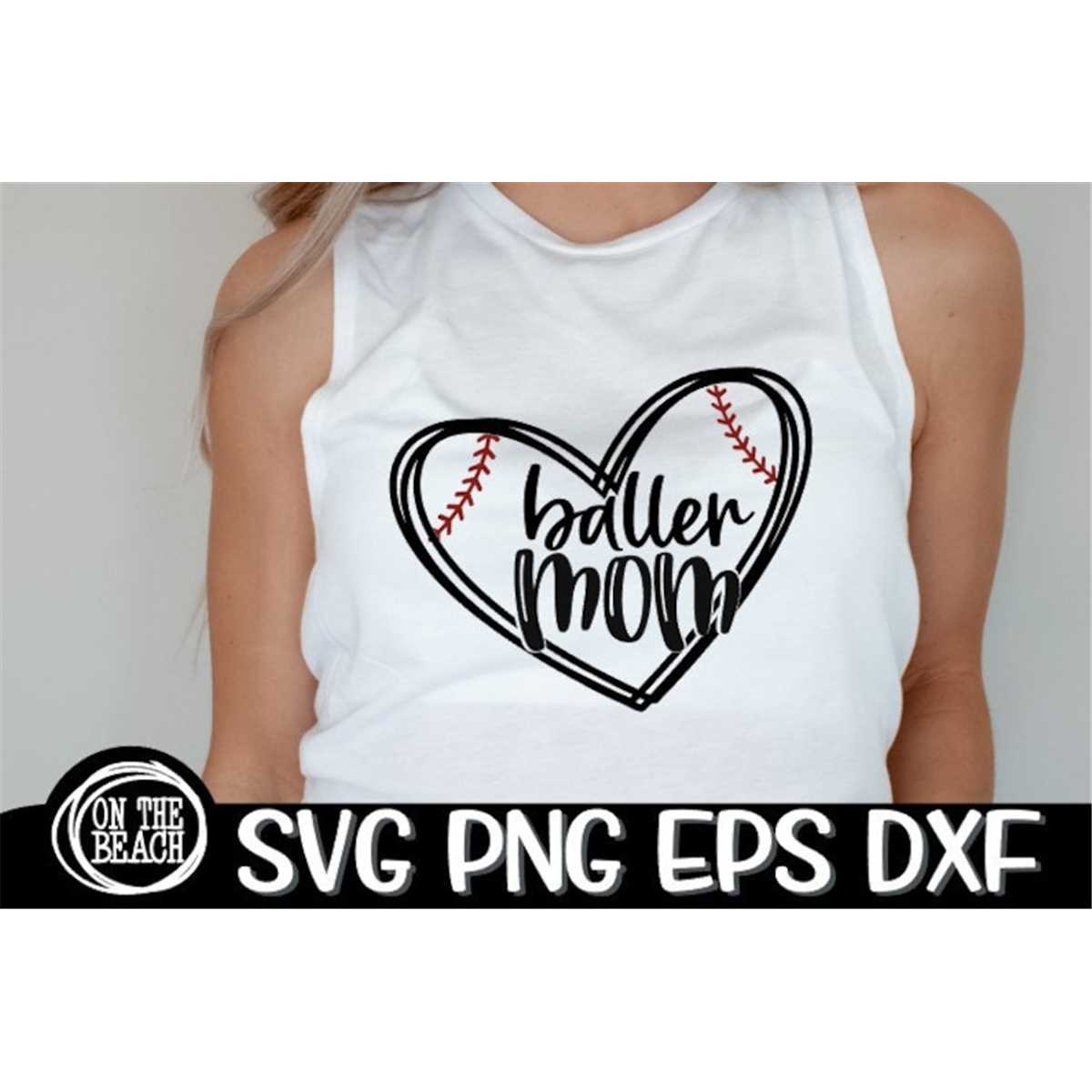 Baller Mom, Baller Mom Svg, Baller, Baller Svg,Baseball Mom, | Inspire ...