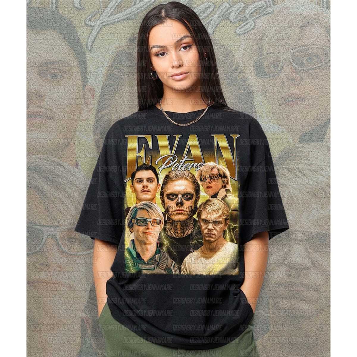 Retro Evan Peters Shirt -Evan Peters Tshirt,Evan Peters Swea | Inspire ...